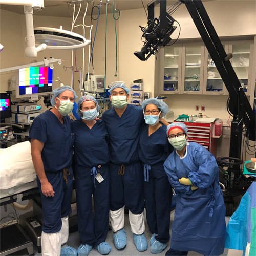 Dr. Getelman Streams Live Surgery for FORE/AANA